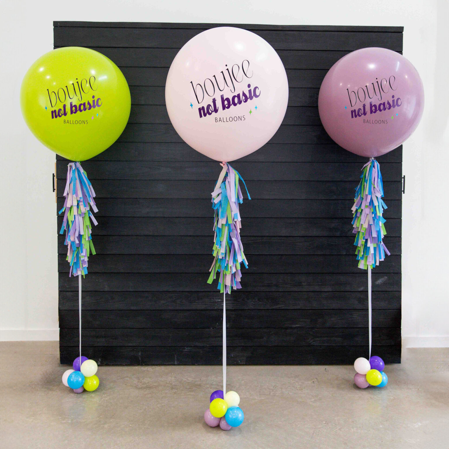 Custom Jumbo Balloon | Boujee Not Basic Balloons